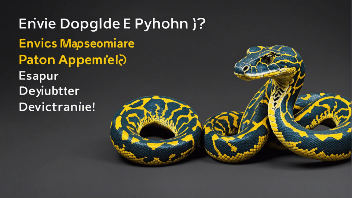 🐍 Découvrez le meilleur programme pour débuter en Python